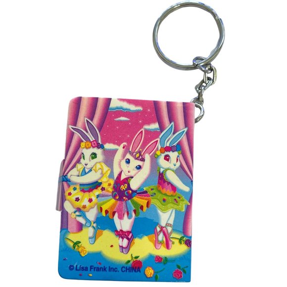 Lisa Frank | Accessories | 9s Lisa Frank Ballerina Bunnies Mini Notepad ...